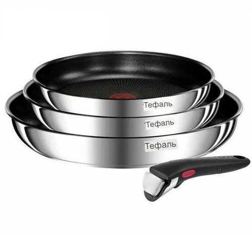 Набор сковородок Tefal Ingenio 4 пр. L897S455