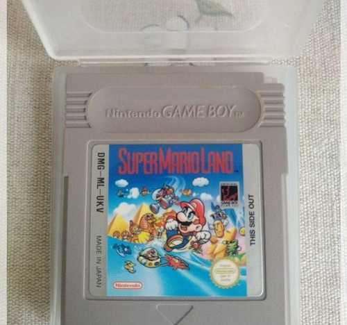 Super Mario Land Game Boy Картридж