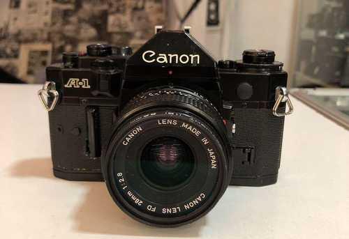 Плёночный зеркальный фотоаппарат Canon A-1