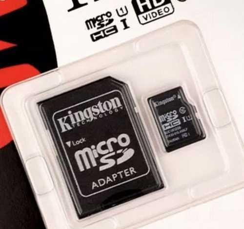 Карта памяти MicroSD новая 128гб