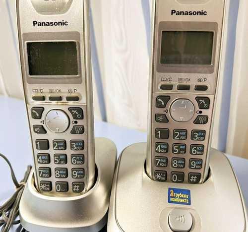 Телефон Panasonic KX-TG2511RU на 2 трубки