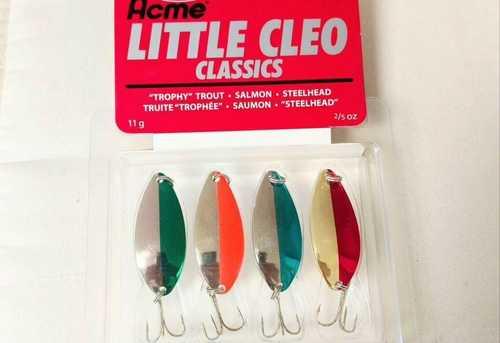 Блесны Acme Little Cleo Classics набор 4 шт