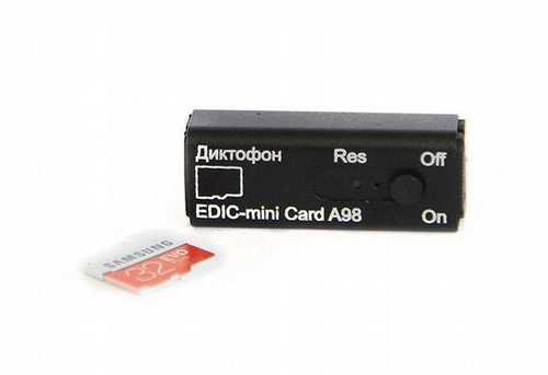 Диктофон edic-mini Card A98