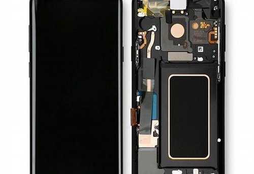 Дисплей для Samsung G960 Galaxy S9 Черный (Замена)