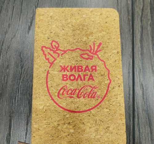 Блокнот не линованный Coca-Cola