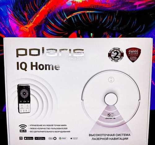 Робот пылесос Polaris pvcr 0905 wifi IQ Home Новый