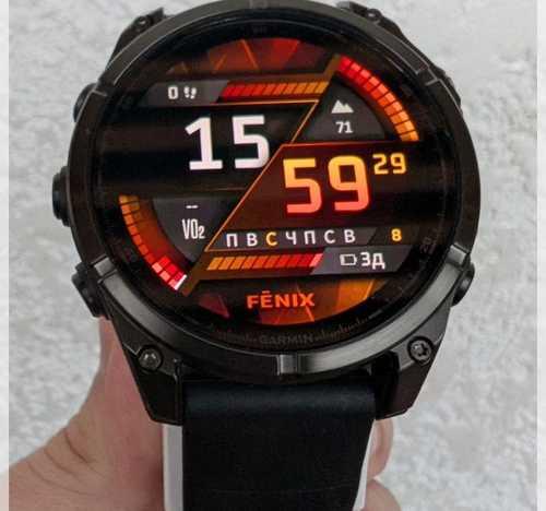 Часы Garmin Fenix 8 47mm amoled