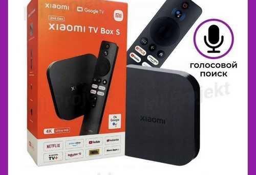 Xiaomi mi tv Box S 4k (2 поколение)