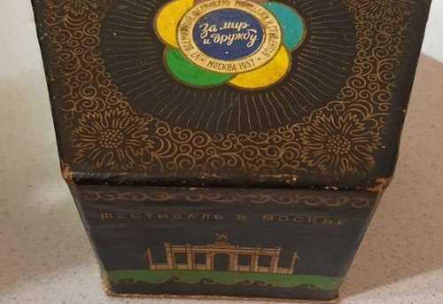 Коробка от н. Духов СССР Фестиваль в Москве