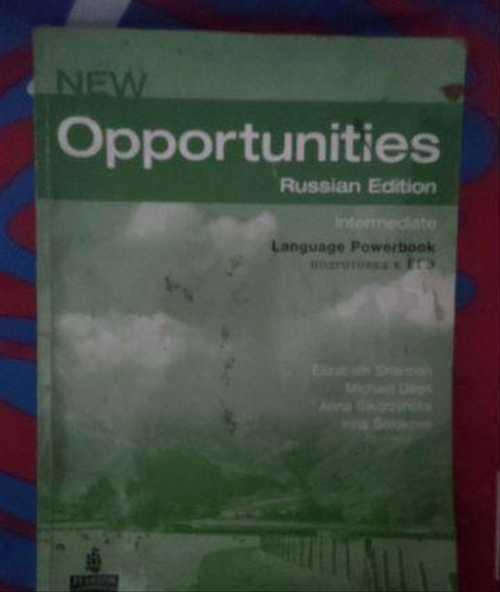 New opportunities intermediate language English