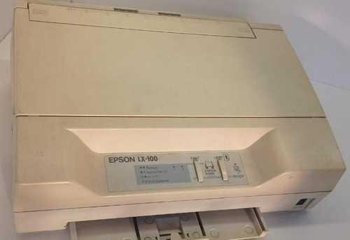 Матричный принтер Epson LX-100