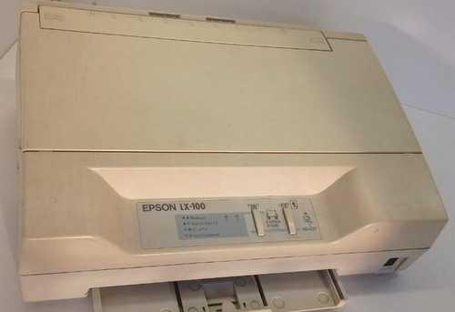 Матричный принтер Epson LX-100