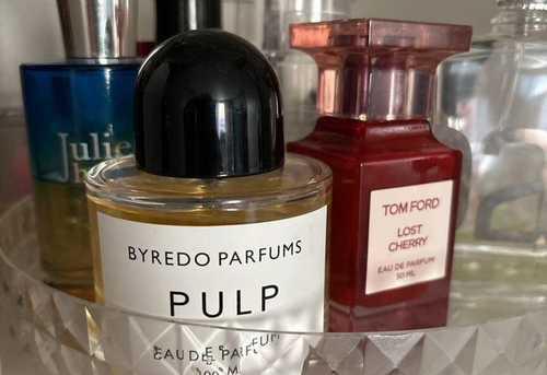 Отливант оригинала byredo parfums pulp