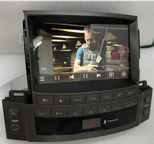 Штатная магнитола для Lexus LX-570 2007-15 на Android Carmedia OL-9009-U/KP-L9001FW