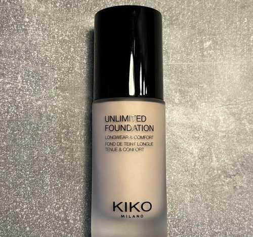 Тональная основа kiko milano