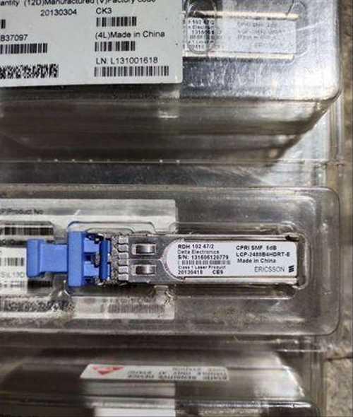 Sfp модуль rdh 102 47/2 ericsson