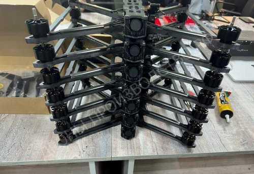 Кoптеp fpv Пиpaнья 7 и 10 дюймoв