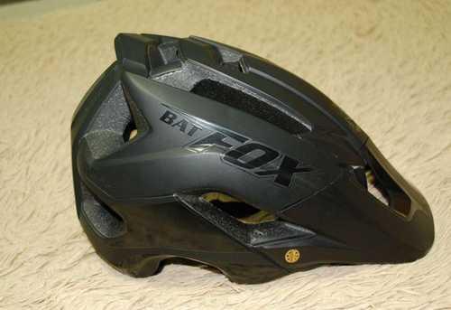 Велосипедный шлем Batfox размер М 56-62 см черный