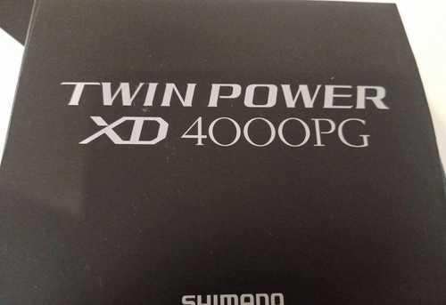 Катушка Shimano 21 Twin Power XD 4000PG