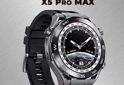 Умные смарт часы X5 Pro Max черные 1,45 дюйма