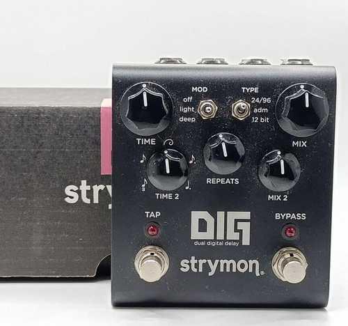 Лимитированный дилей Strymon Dig Black Edition