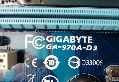 Материнская плата Gigabyte GA-970A-D3 (rev. 3.0)