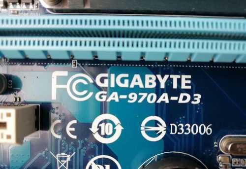 Материнская плата Gigabyte GA-970A-D3 (rev. 3.0)