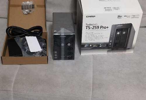 Сетевой накопитель (NAS) qnap TS-259 Pro +
