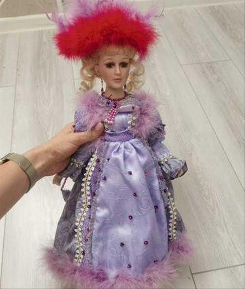 Кукла фарфоровая коллекционная 40см новая