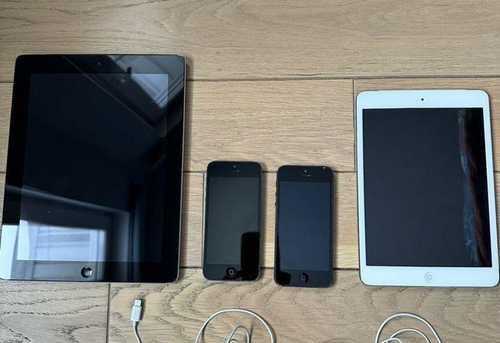 iPad mini, ipad2, iphone5