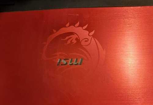 Игровой ноутбук msi red dragon
