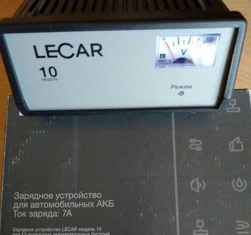 Зарядное устройство lecar модель 10 для автомобиль