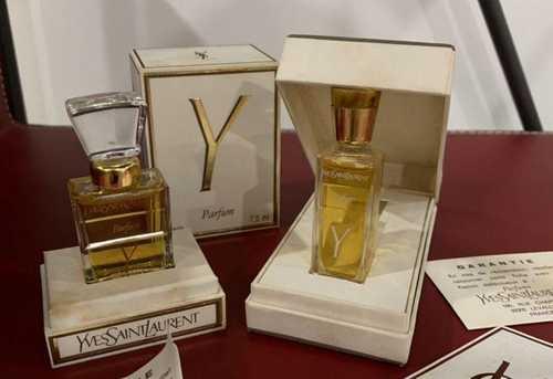 Y Yves Saint Laurent духи винтаж