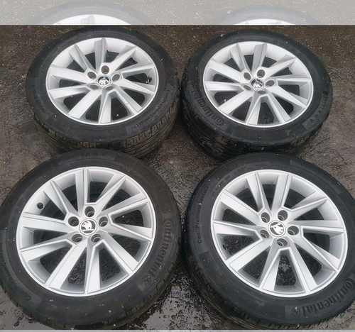 Колеса в сборе 195/55 R16 Skoda Rapid