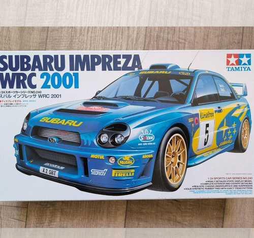 Tamiya 1/24 Subaru Impreza WRC 2001