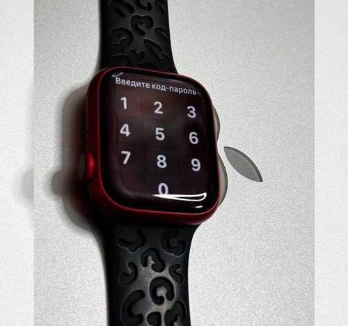 Часы apple watch 8 41 mm RED