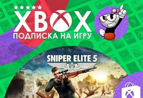 Подписка для Xbox на игру Sniper Elite 5