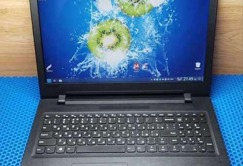 Ноутбук 15.6" Lenovo IdeaPad 110-15IBR, 128 ГБ, Celeron N3060, RAM 4 ГБ, Intel HD Graphics 400