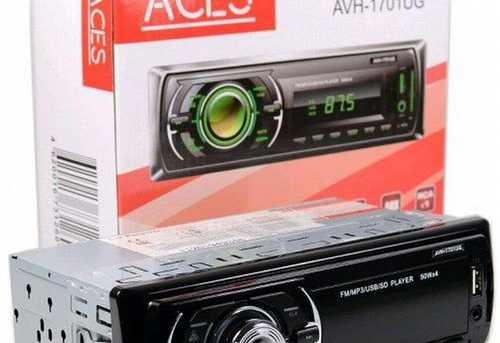 Магнитола aces MP3, USB, SD, AUX 4х50Вт