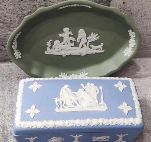 Тарелка   шкатулка wedgwood