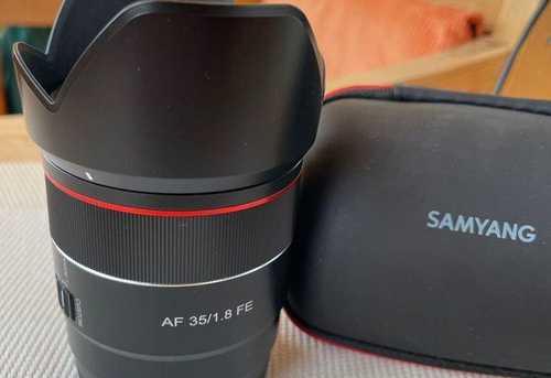 Объектив Samyang AF 35mm f/1.8 Sony E