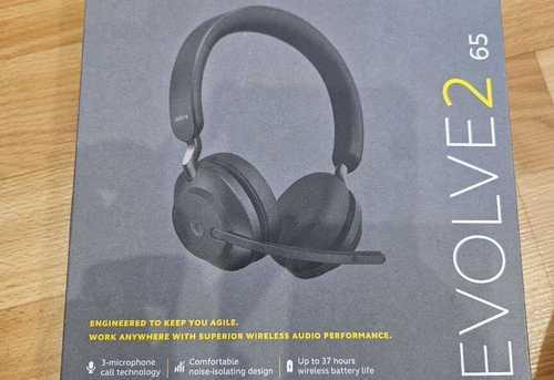 Беспроводные наушники jabra evolve 2 65