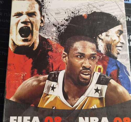 Диск для пк сборник игр "FIFA 08 NHL 08 NBA 08"