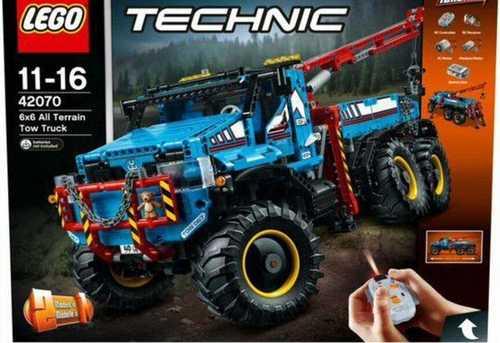 Lego Technic 42070 Эвакуатор-внедорожник 6х6