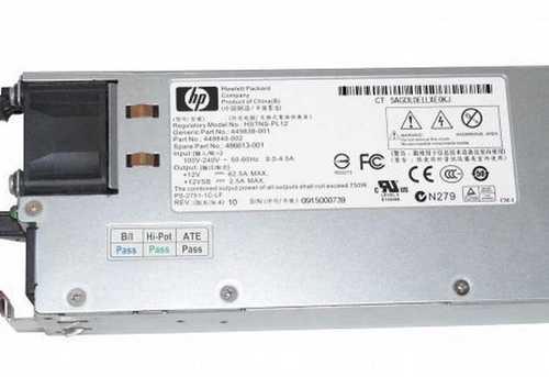 Блок питания HP 750Wt hstns-PL12 449840-002