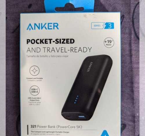 Anker 321 Powerbank 5000 mAh Павербанк