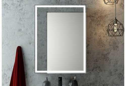 Шкаф с зеркалом в ванную Mirror Box Black 60
