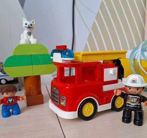 Lego duplo пожарная машина
