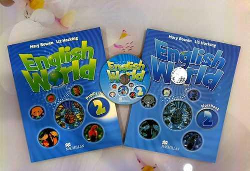 English world 2 Pupil's Book + Workbook +CD Новый