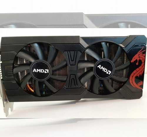 Видеокарта PowerColor rx470 4 gb Red Dragon